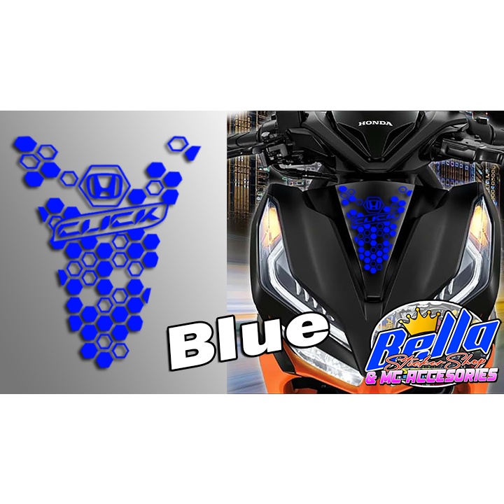 Honda Click v2 Front Stickers, Never Faded, 100% Quality Made, Front ...