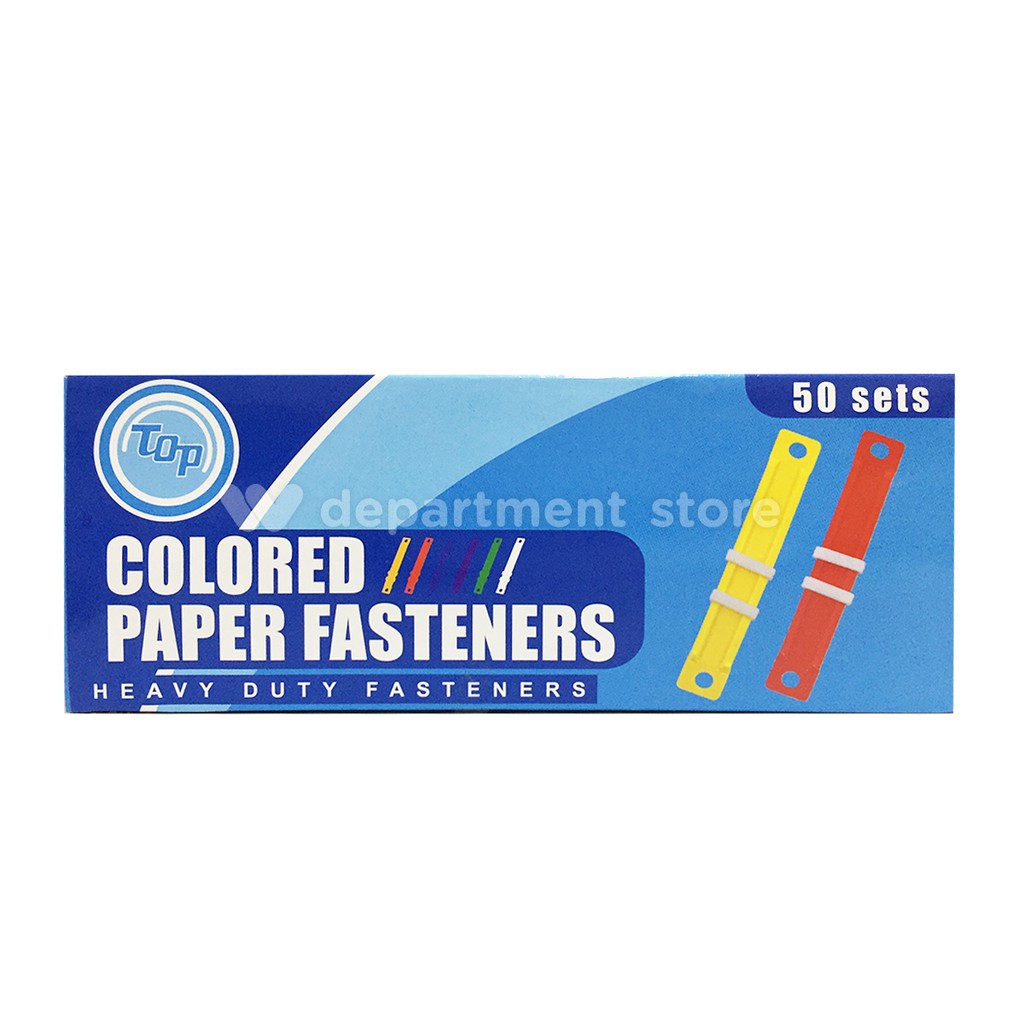 TOP Colored Paper Fasteners 50 Sets | Shopee Philippines