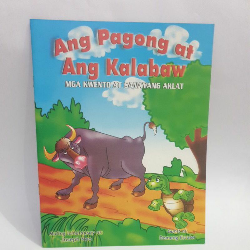 Ang Pagong at Ang Kalabaw- Bedtime Stories and Activity Book ( Read and ...
