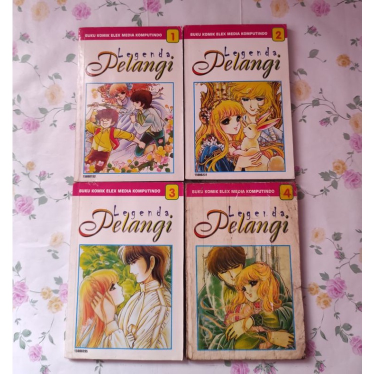 Rainbow Legend Comics 1-4 finished (Chieko Hara) | Shopee Philippines