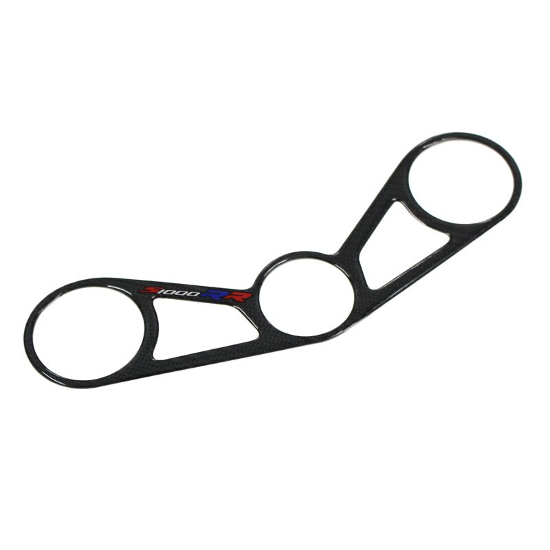 Carbon Motorcycle Decal Pad Triple Tree Top Clamp Upper Front End Car ...