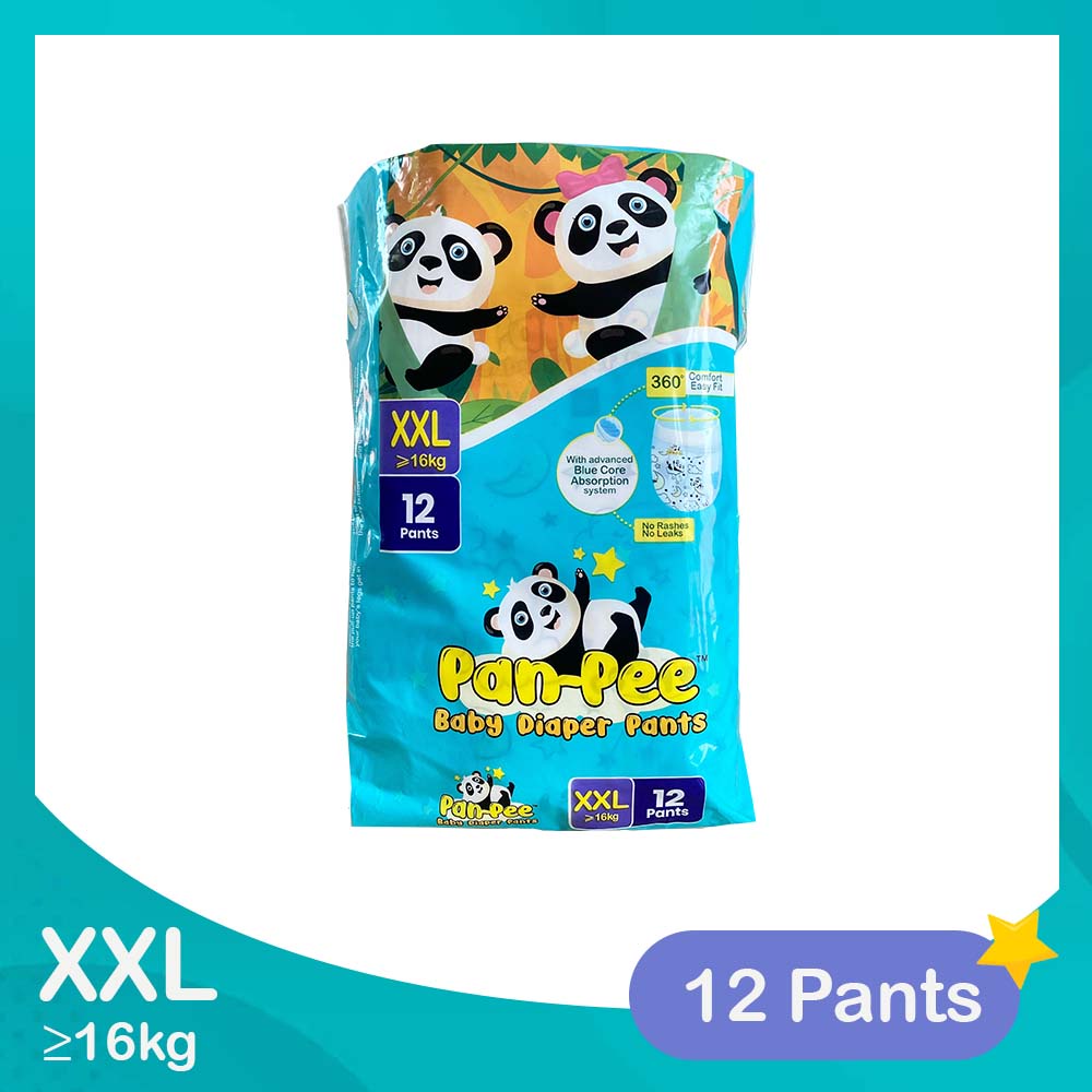 PanPee Baby Diaper XXL- 12pcs | Shopee Philippines