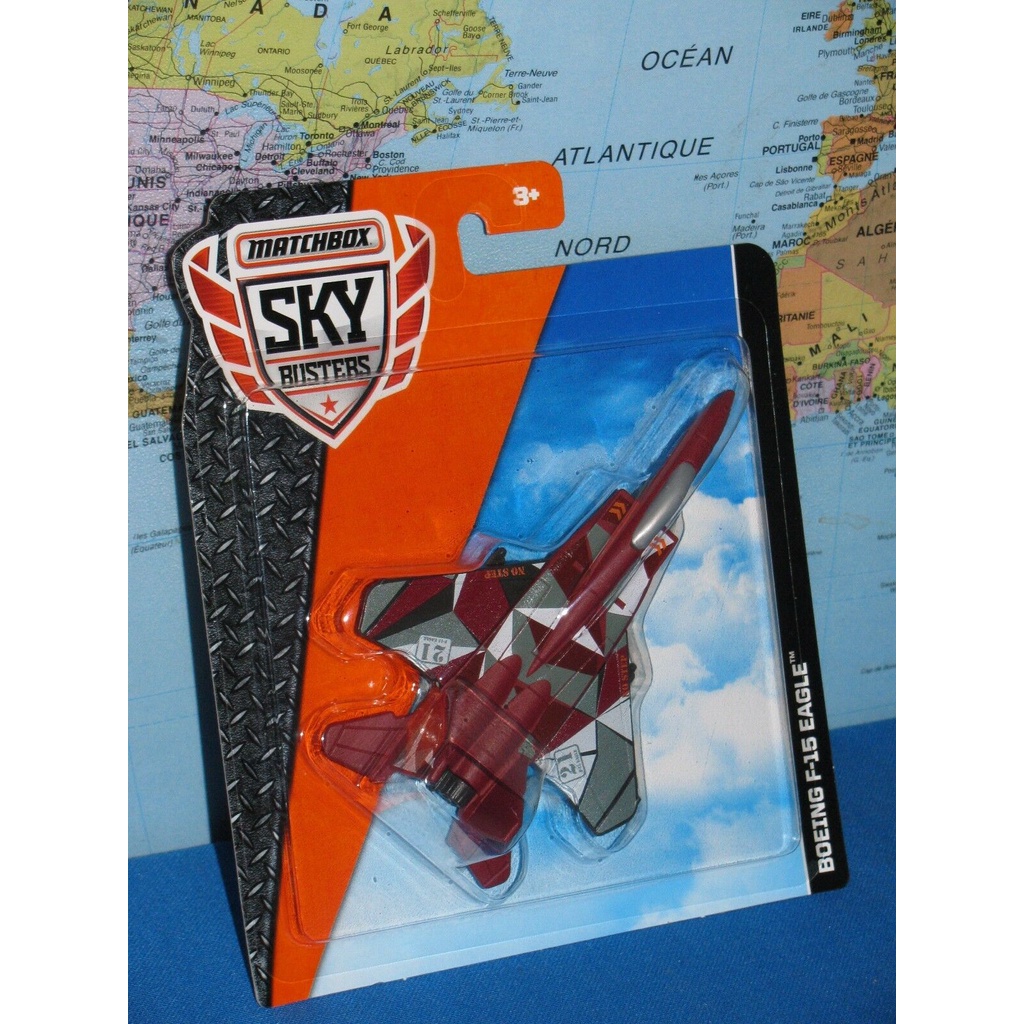 MATCHBOX MBX SKYBUSTERS BOEING F-15 EAGLE AIRPLANE | Shopee Philippines