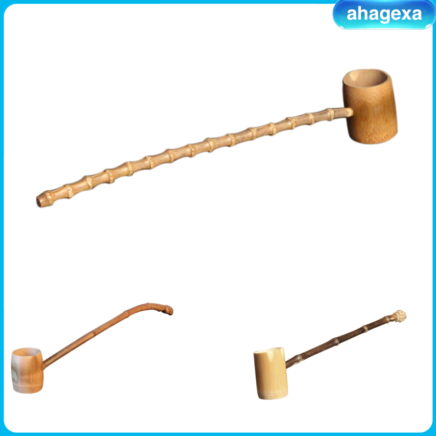 Japanese Bamboo Water Dipper Ladle Light Traditional Tea Ladle | Shopee ...