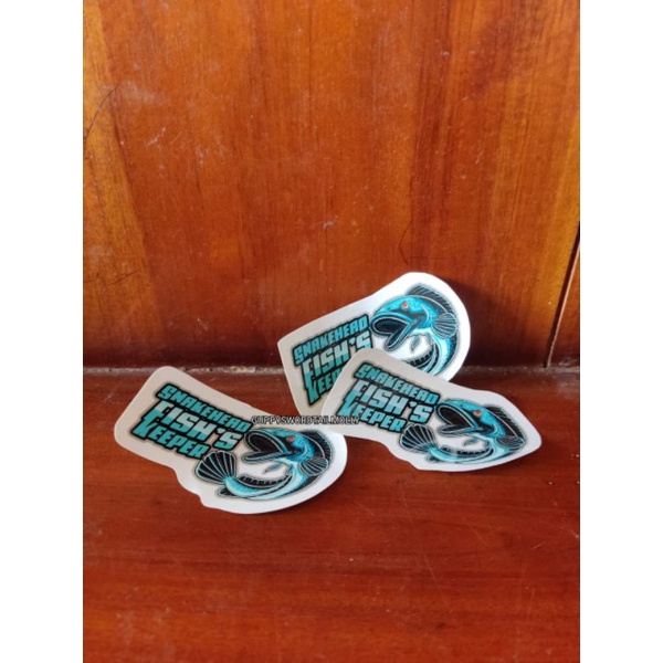 Channa Snakehead Fish's Keeper Aquarium Sticker | Shopee Philippines