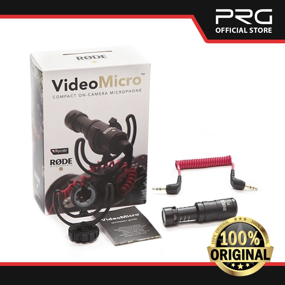 Rode VideoMicro Compact On-Camera Microphone | Shopee Philippines