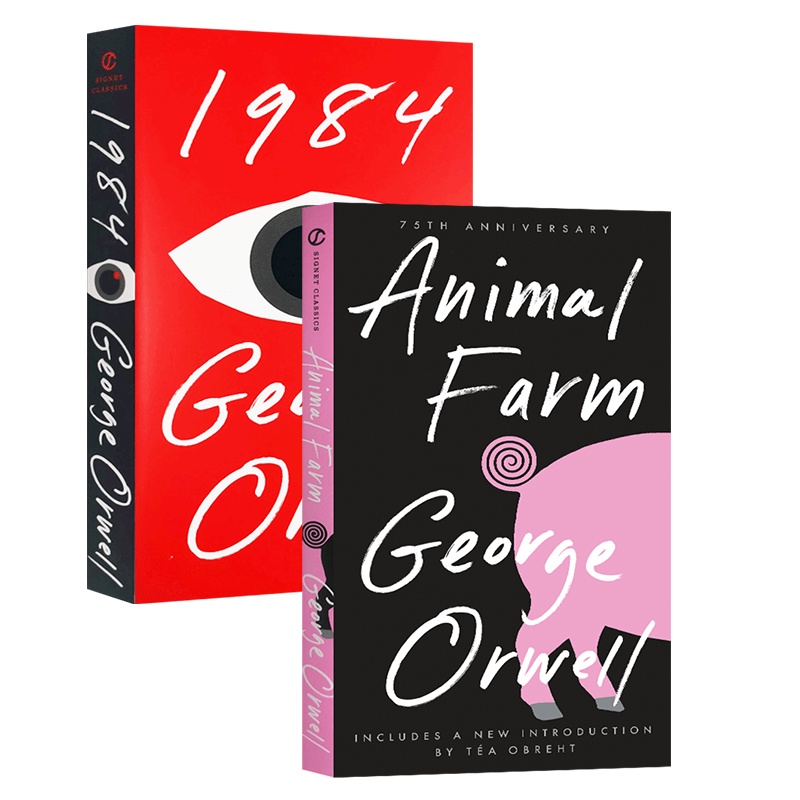 1984 + Animal Farm, Original English Version George Orwell's Classic ...