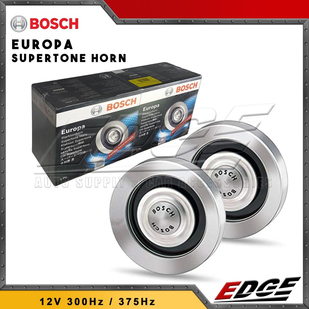 Bosch EUROPA - Supertone Horn - Grey/Silver - Supreme Sound Strength ...