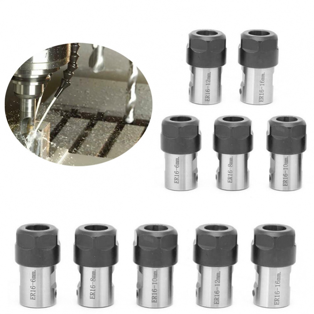 ER16A Collet Chuck Extension Rod Spindle Steel C20-ER16-40L Spring ...