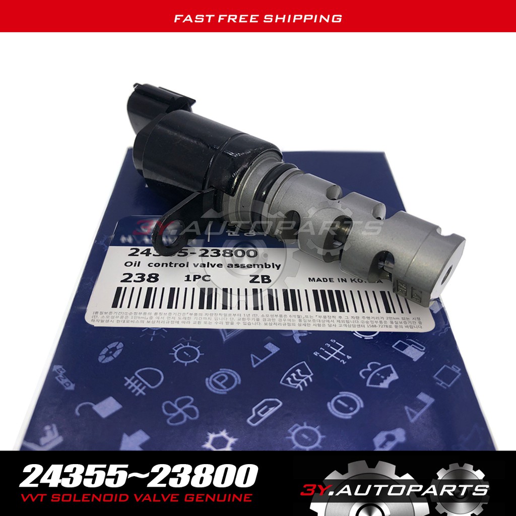 GENUINE 24355-23800 NEW TIMING OIL CONTROL VALVE / VVT VALVE FOR ...