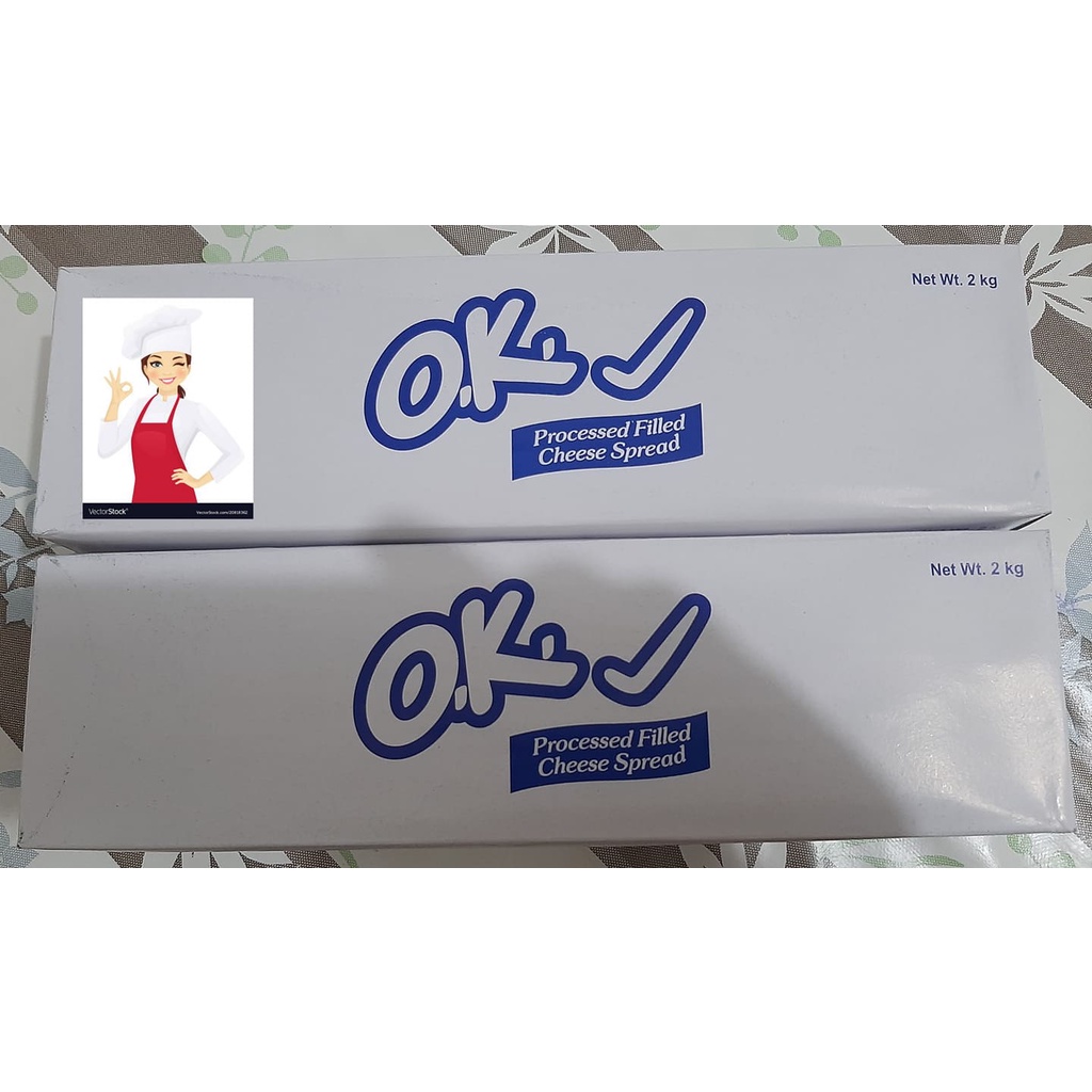 100% Filled Cheese (O.K.) OK 2kgs National Distributor / Fast Delivery ...