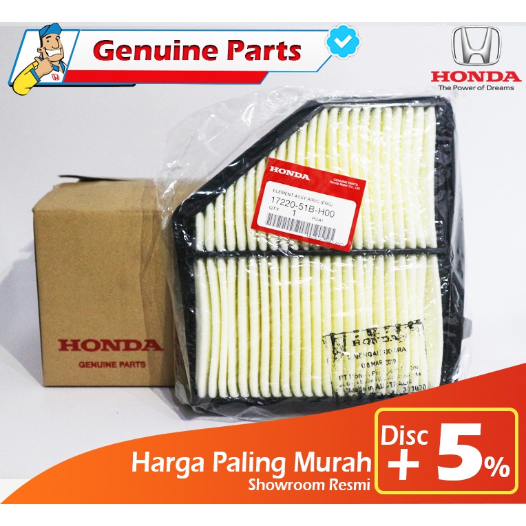 Honda HRV 1.8 Air Filter Kodepart 1722051Bh00 | Shopee Philippines