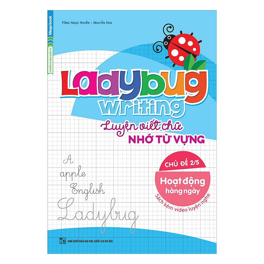 Book - Ladybug Writing Practice Writing and Memorizing English ...