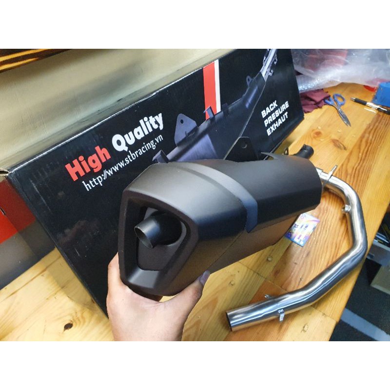 WINNER X FULL SYSTEM EXHAUST FOR GTR150/RS150 (HIGH BACK PRESURE ...