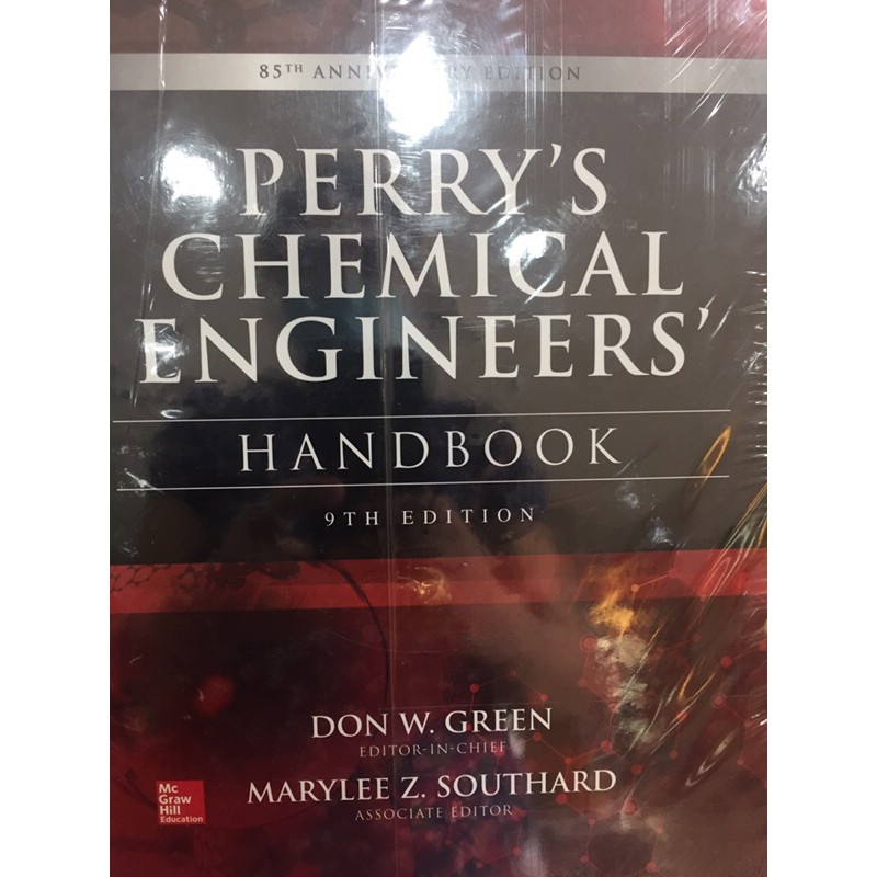 Perry’s Chemical Engineer 9th Edition | Shopee Philippines