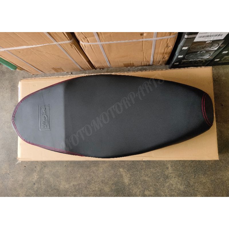 Somjin motorcycle flat seat assy plain black | Shopee Philippines