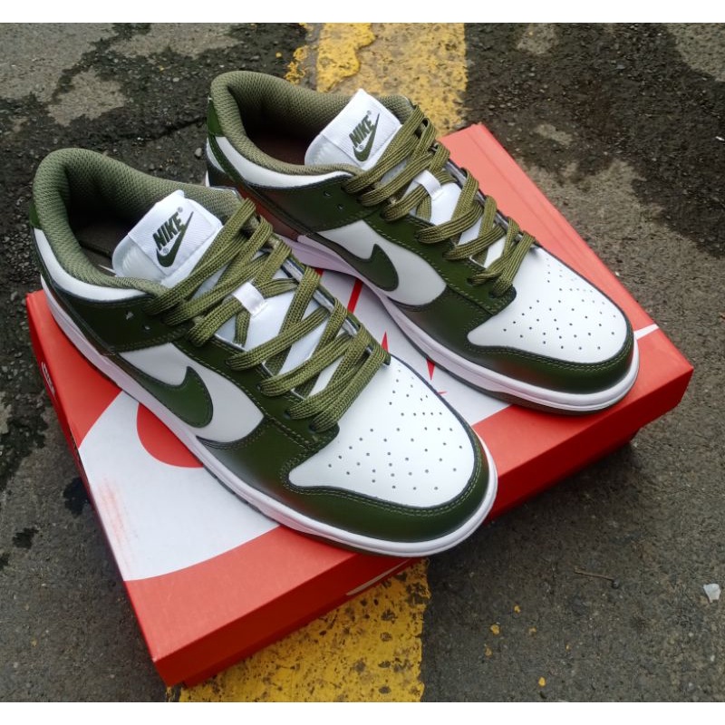 NIKE SB DUNKS LOW OLIVE GREEN | Shopee Philippines