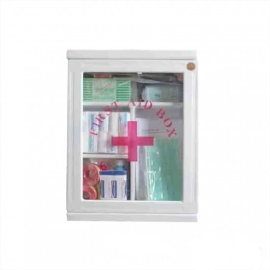 P3K MC11 Medicine Box + Complete Contents type A MASPION Wall P3K Box ...