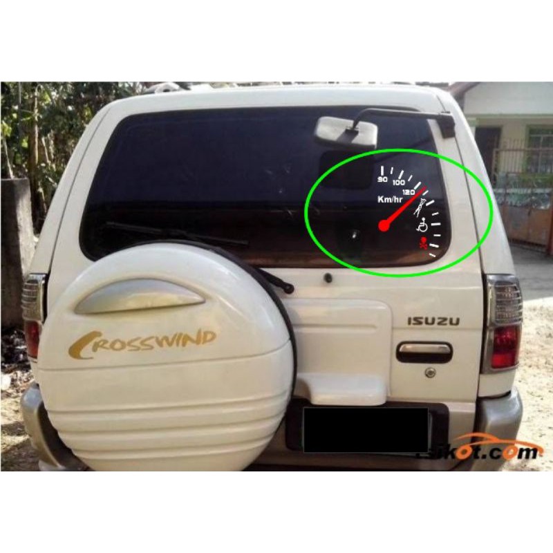 Isuzu Crosswind/mux/mu-x Car Sticker design for rear windshield ...