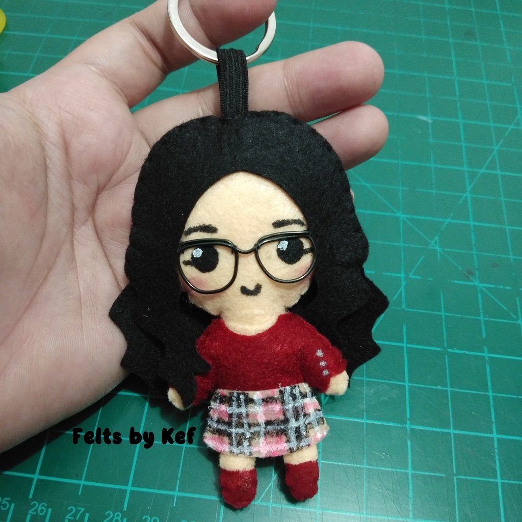 CUSTOMIZED Felt Chibi Dolls | Custom Gifts | Custom Kpop Doll | Custom ...