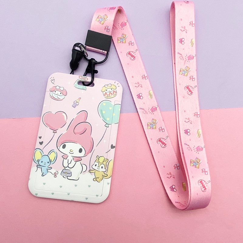 Cartoon Sanrio Hello Kitty Photocard Organizer Id Bus Card Holder for ...