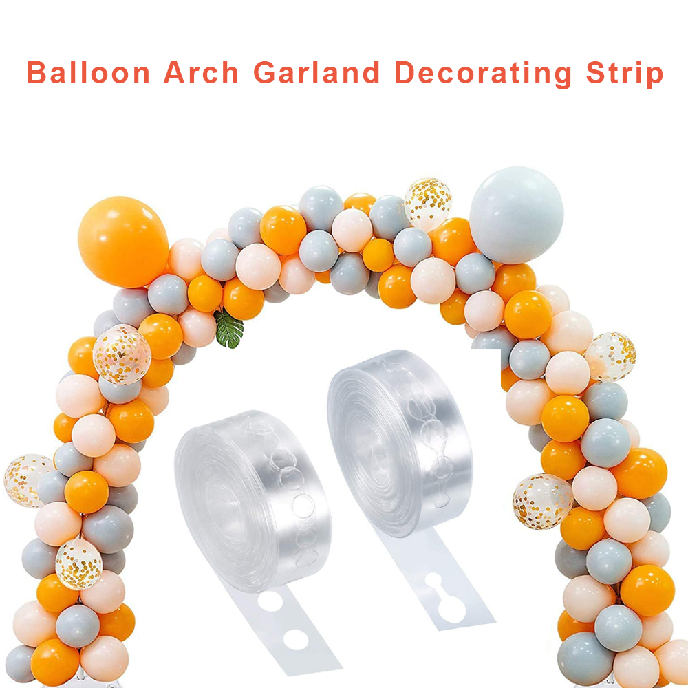 5 Meters Balloon Arch Garland Decorating Strip Kit Balloon Tape Strips ...