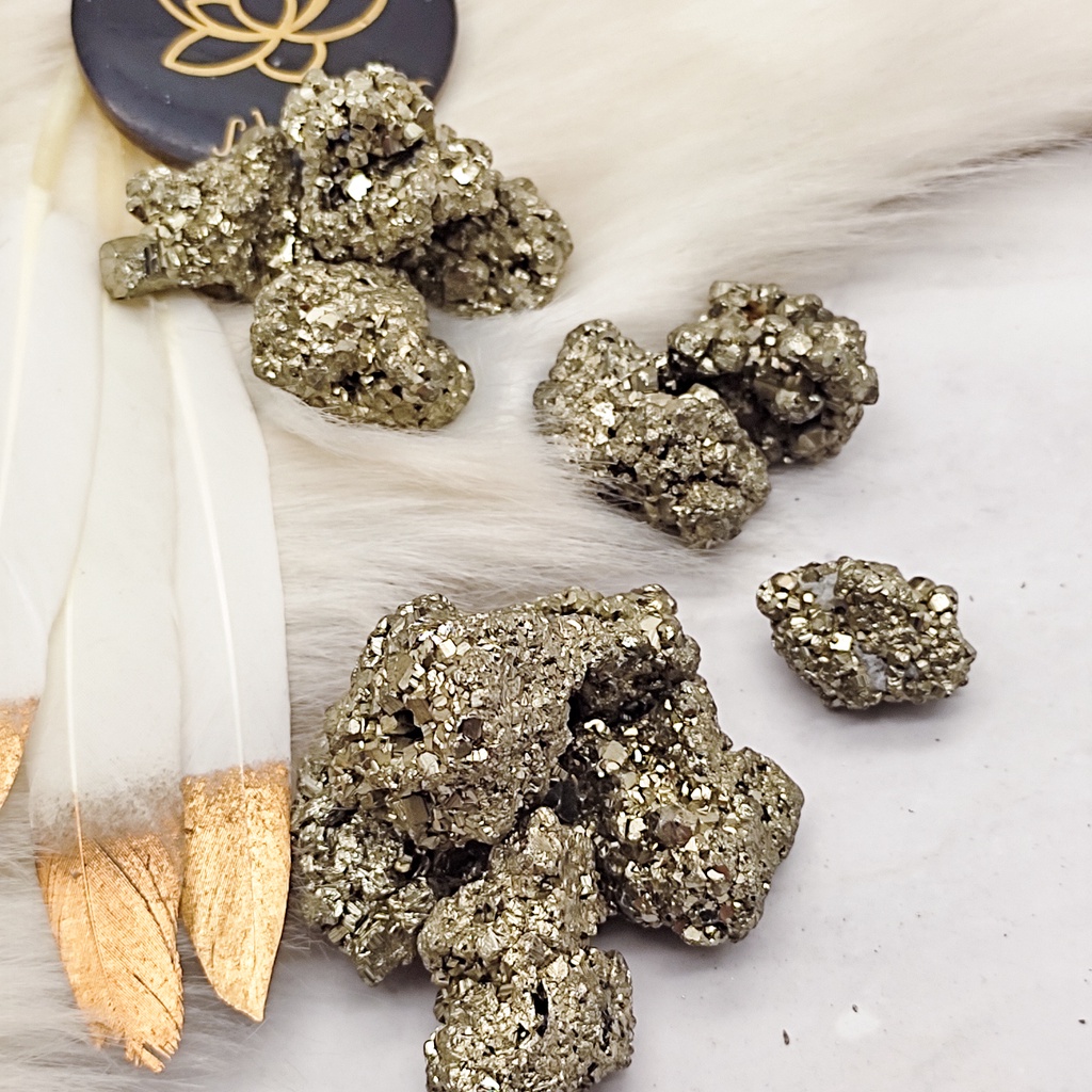 Pyrite Nugget (Bringer of Luck) Raw Crystal Mini Cluster Pyrite Nugget ...