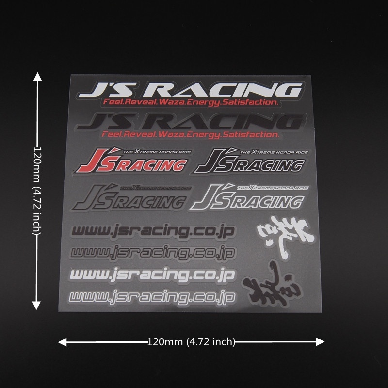 Car Sticker TRD MUGEN JSRACING JP RALLIART NISMO MONSTER HKS WRC MS ...