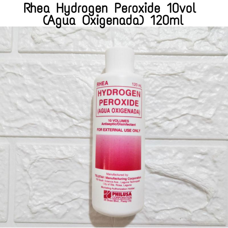 Rhea Hydrogen Peroxide 10vol (120ml/500ml) | Shopee Philippines