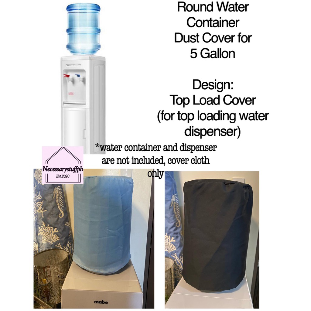 NECESSARY Water Container Cover for Round Gallon (Top Load Cover ...