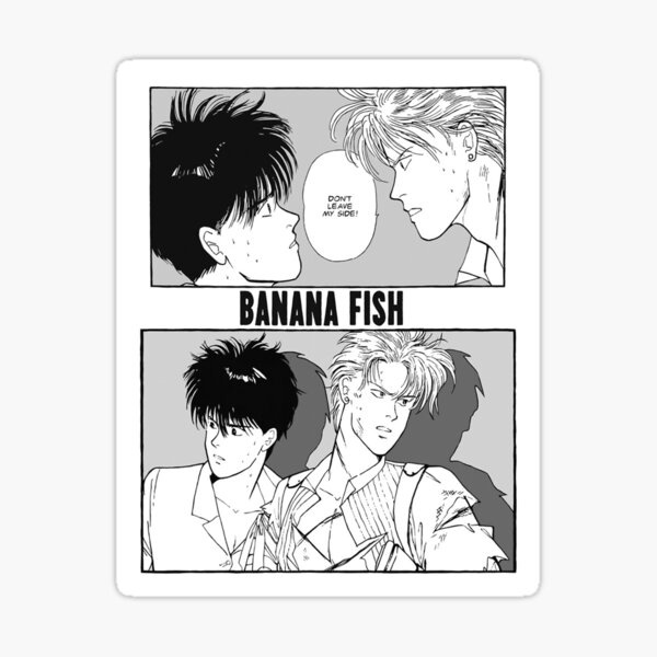 Anime Stickers / Banana Fish Sticker Collection / Laminated Vinyl ...