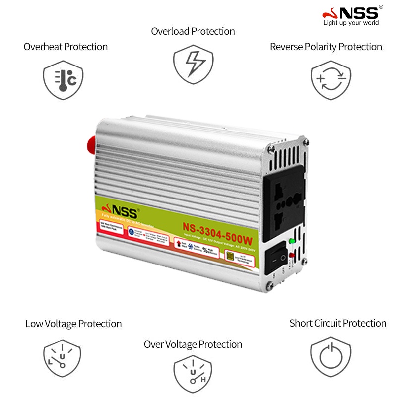NSS Solar Portable Power Station multi-function Backup Lithium Battery ...