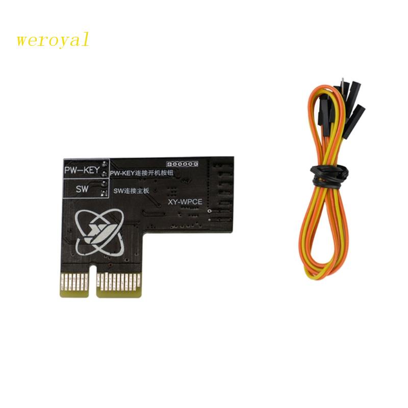 weroyal Wireless Remote Computer Power Switch for Turn On/Off PC ...