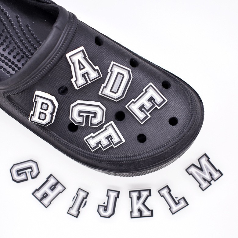 A-Z Letter Number Shoe Buckle Crocs Jibbitz For Your Clog Shoes Shoe ...