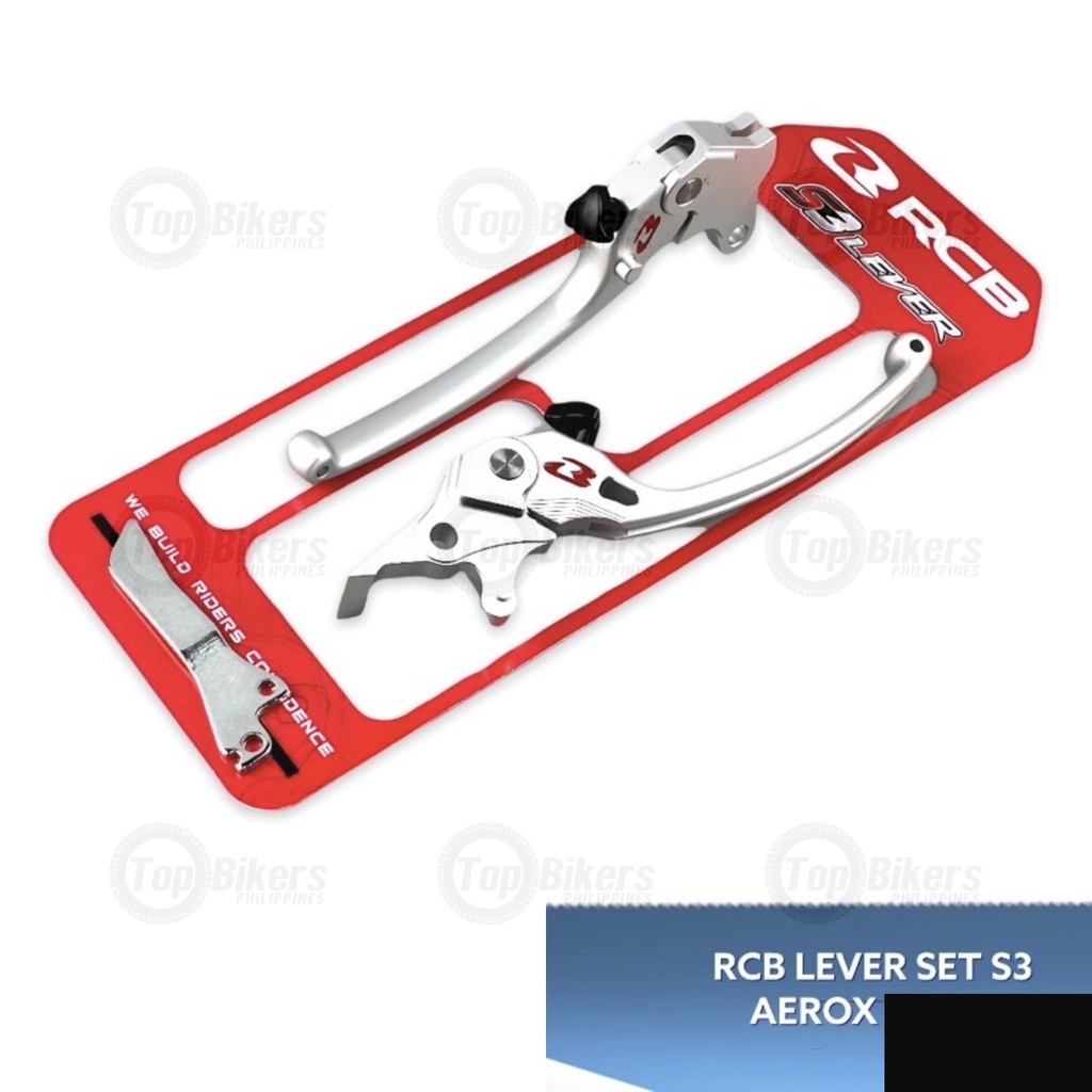 RCB Alloy Brake Lever Set S3 Series Yamaha Aerox V2 (with Stopper) [01LV292] | Shopee Philippines