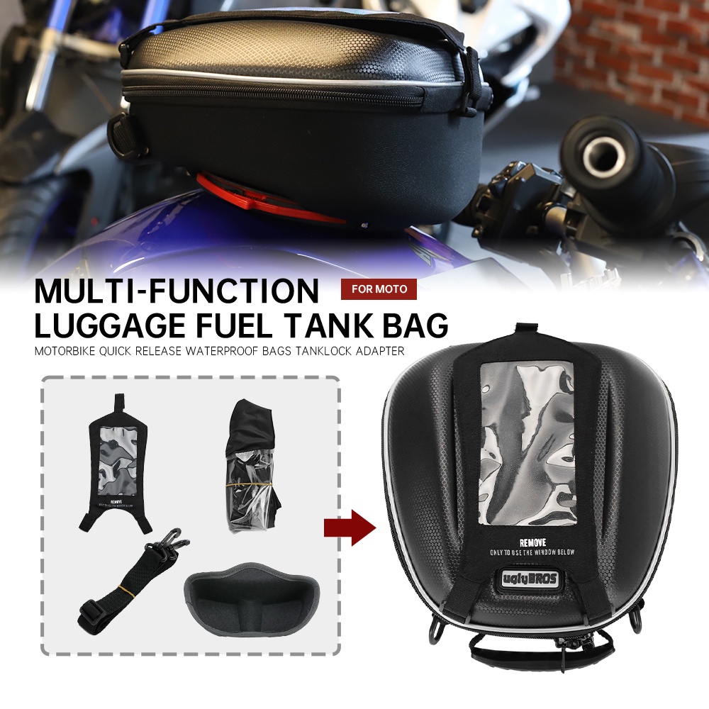 Fuel Tank Bag Luggage For KAWASAKI Z H2 900 650 400 Z900 Z650 Z400 ZH2 ...