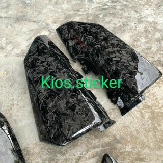 HITAM Black Forged Composite Carbon Stickers Premium Forged Carbon ...