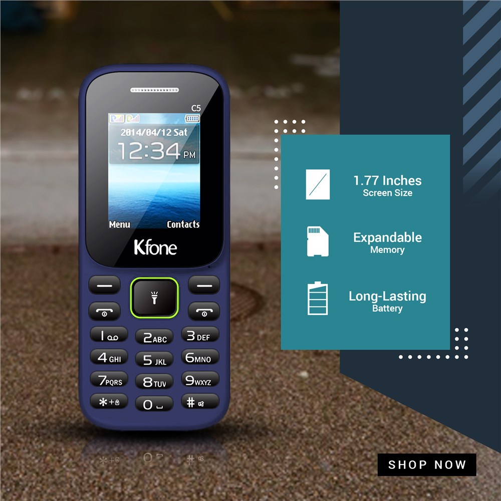 Kfone C5 Brand Original Dual Sim Mobile Phone U6_% | Shopee Philippines