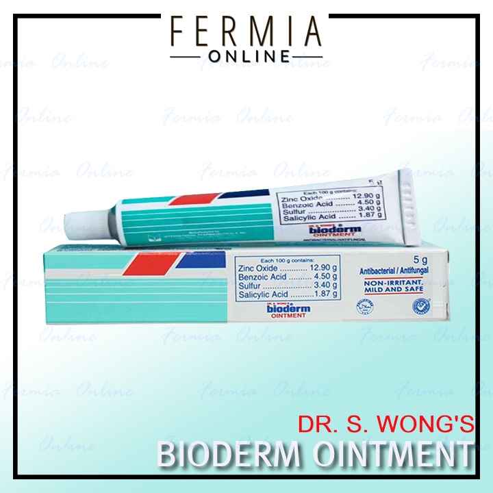 Dr. Wong's Bioderm Ointment 100% Original IPI Pharmaceuticals | Shopee ...