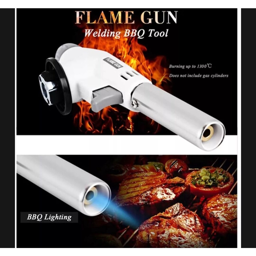 Camping Gas Torch Welding Fire Maker Lighter Butane Burner Flame Gun | Shopee Philippines