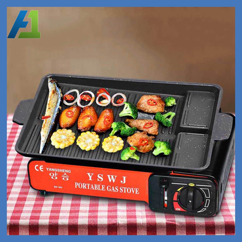 Butane gas stove Butane gas stove with free gas A1 Portable BBQ Top ...