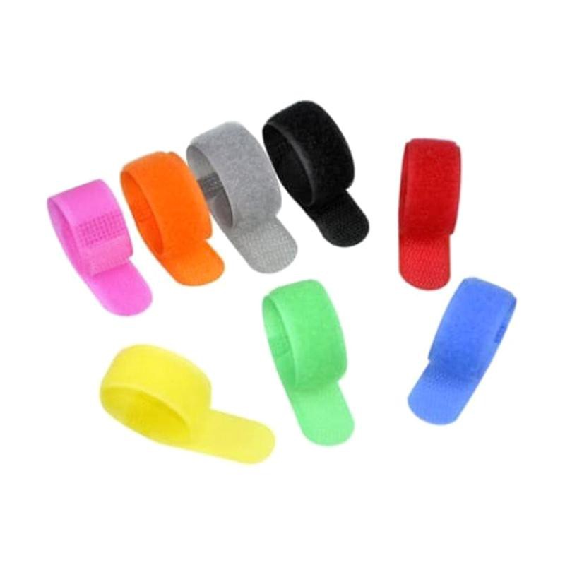 Fonken Velcro Strap Binder Cable 13cm Cable Clamp Fastener | Shopee ...