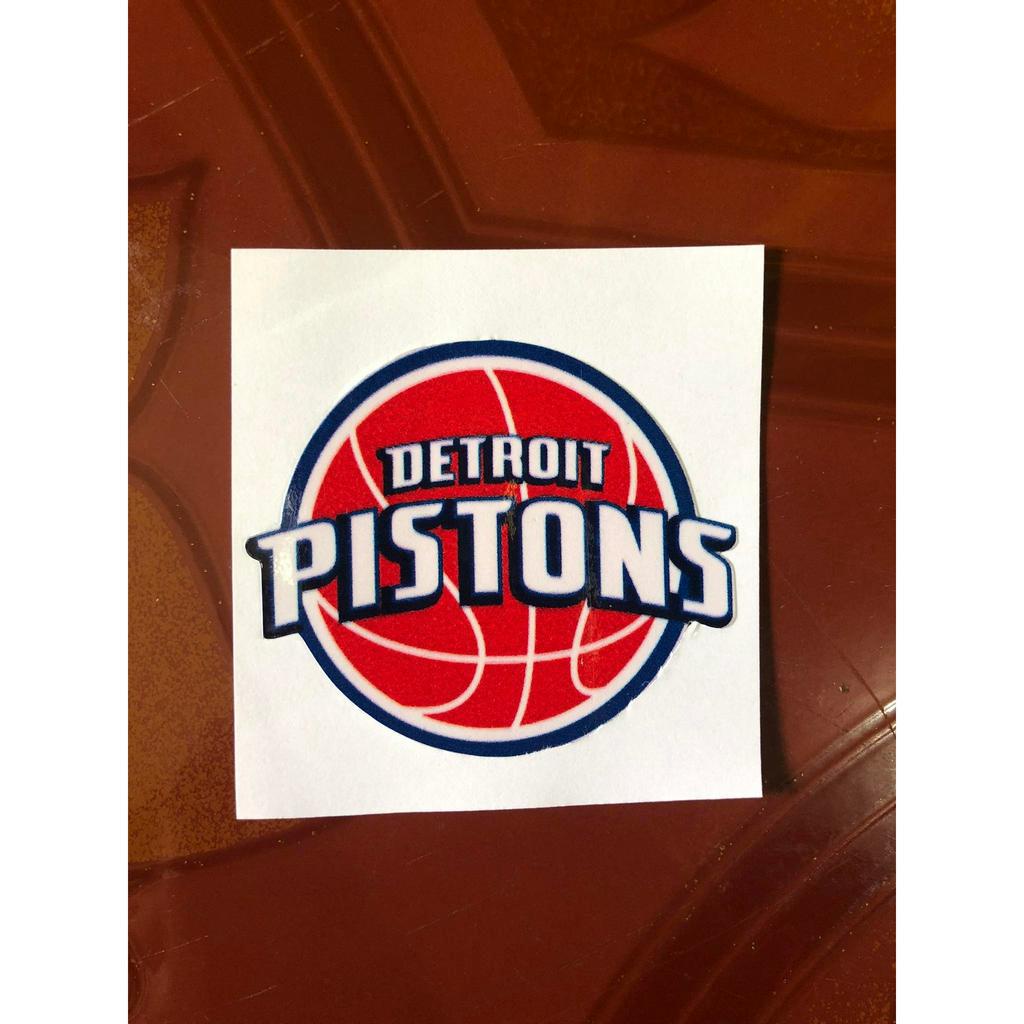 DETROIT PISTONS LOGO 3.5 INCH GLOSSY STICKER BY MMA ENTERPRISE | Shopee ...