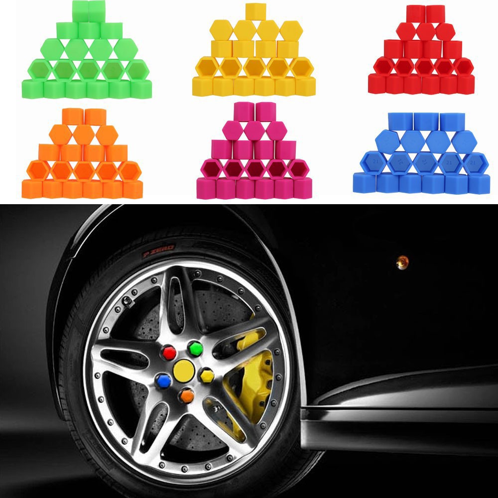 20 Car Wheel Protection Lids With Silica Gel Silica Gel 1717/19 / 21mm ...
