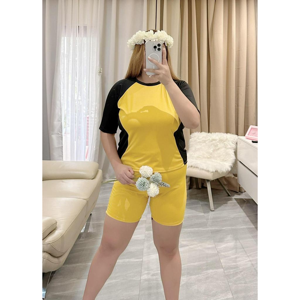BBFEI - SAVANNAH RASHGUARD SWIMWEAR PLUS SIZE NYLON SPANDEX | Shopee ...