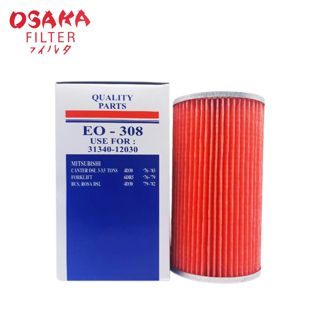 OSAKA OIL FILTER MITSUBISHI FUSO CANTER, 6DR5, 4D30 EO308 ( 1 PC ...
