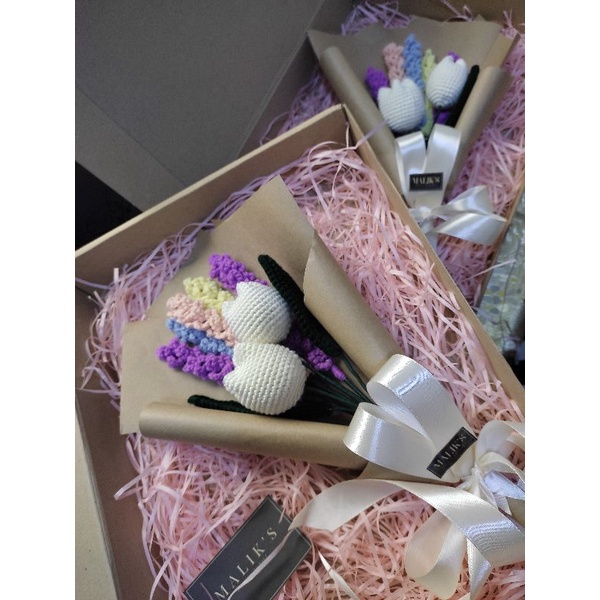 Crochet Flower CUSTOMIZED Bouquet | Shopee Philippines