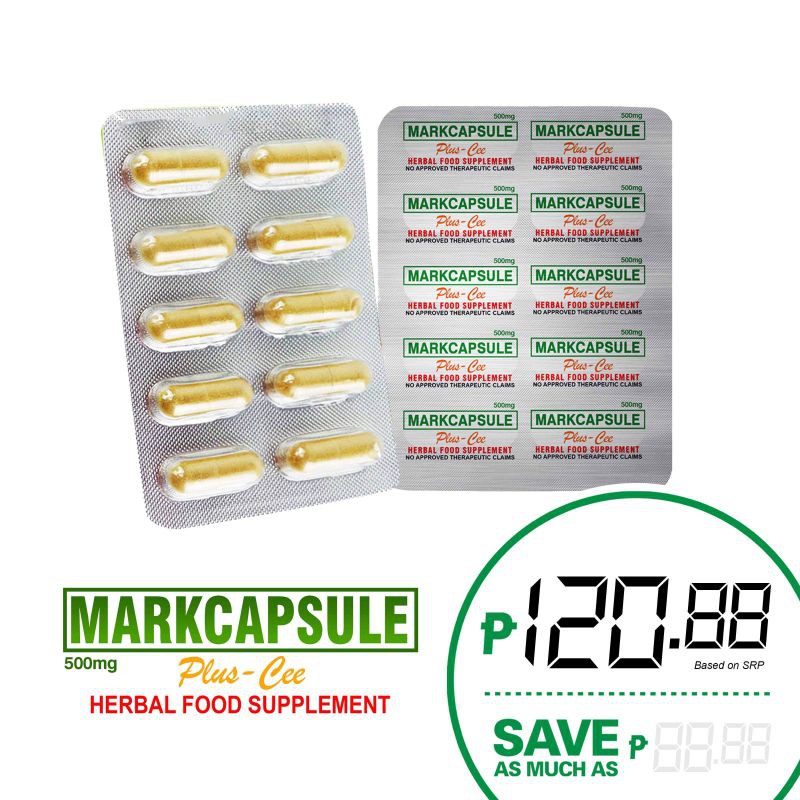 Markcapsule Herbal Extract Blend with Vitamin C - Blister Foil (10 ...