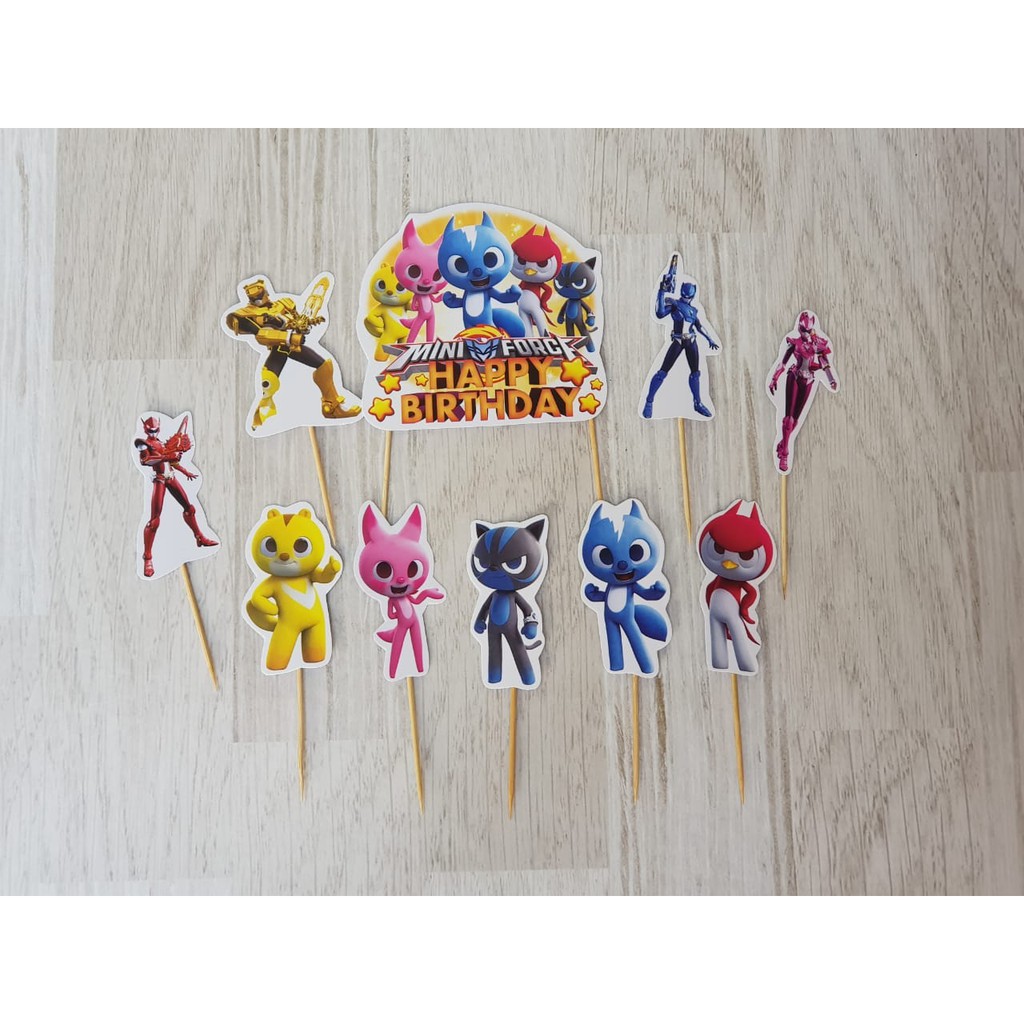 Mini Force Cake Topper (10pcs) | Shopee Philippines