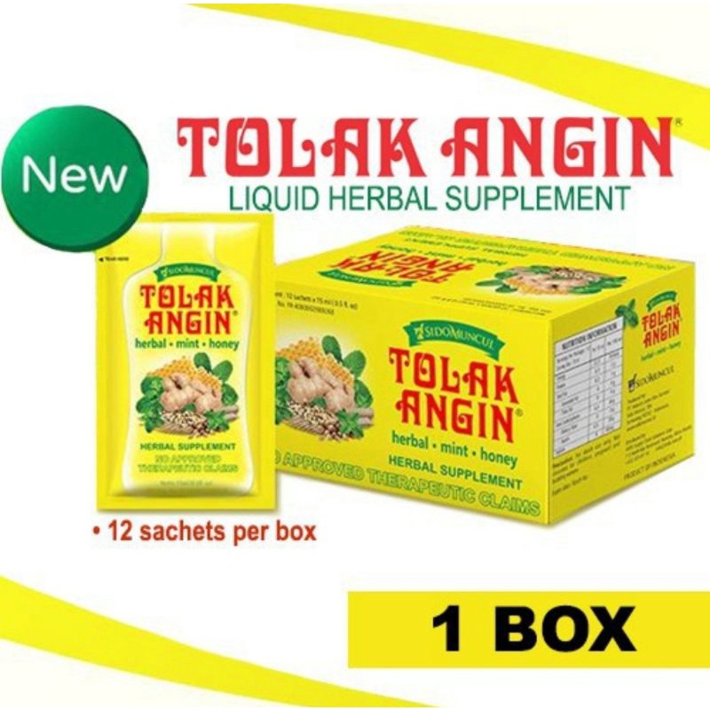 TOLAK ANGIN HERBAL HONEY MINT SUPPLEMENT | Shopee Philippines